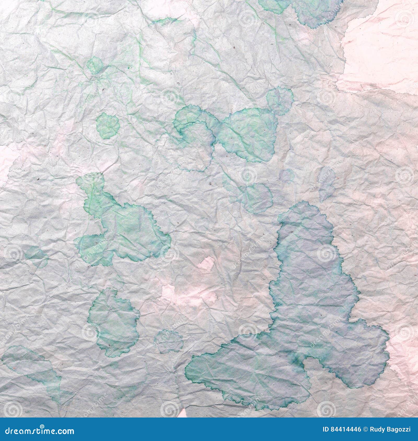 Crumpled and Stained Paper Texture Background Stock Illustration ...