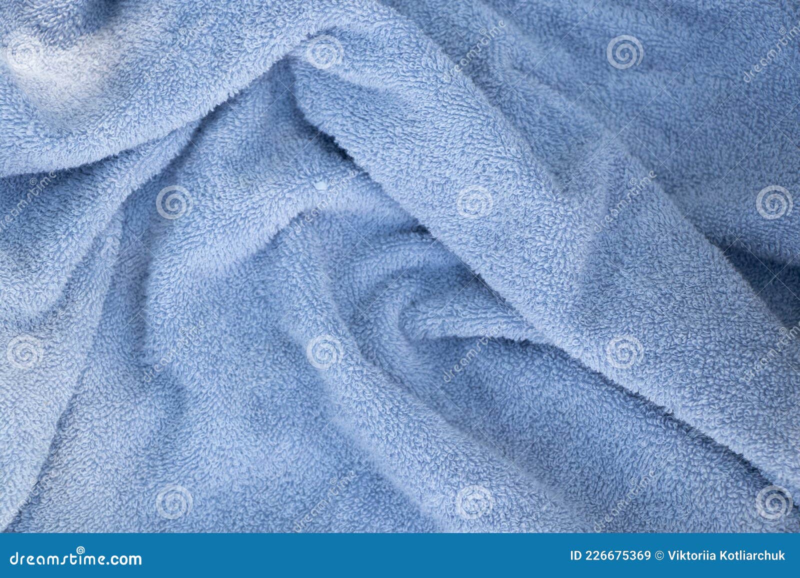 Crumpled Terry Towel As Background Stock Image - Image of wrinkled ...