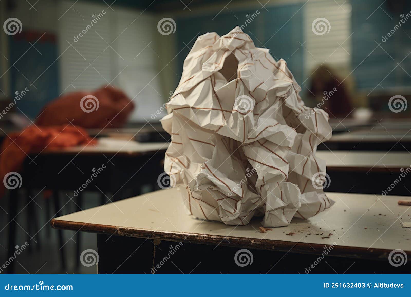 A Crumpled Test Paper with a Failing Grade Stock Image - Image of ... A Crumpled Test Paper with a Failing Grade Stock Image - Image of ...