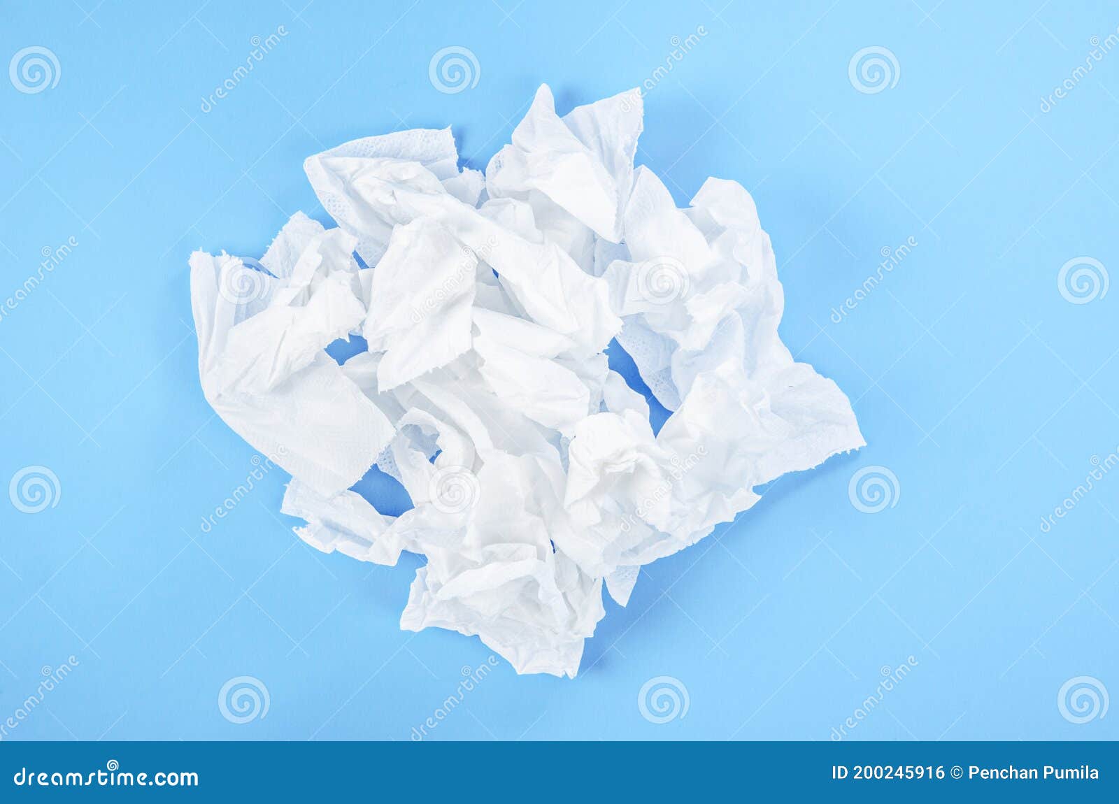 Crumpled Tissue Paper Stock Image | CartoonDealer.com #13496707