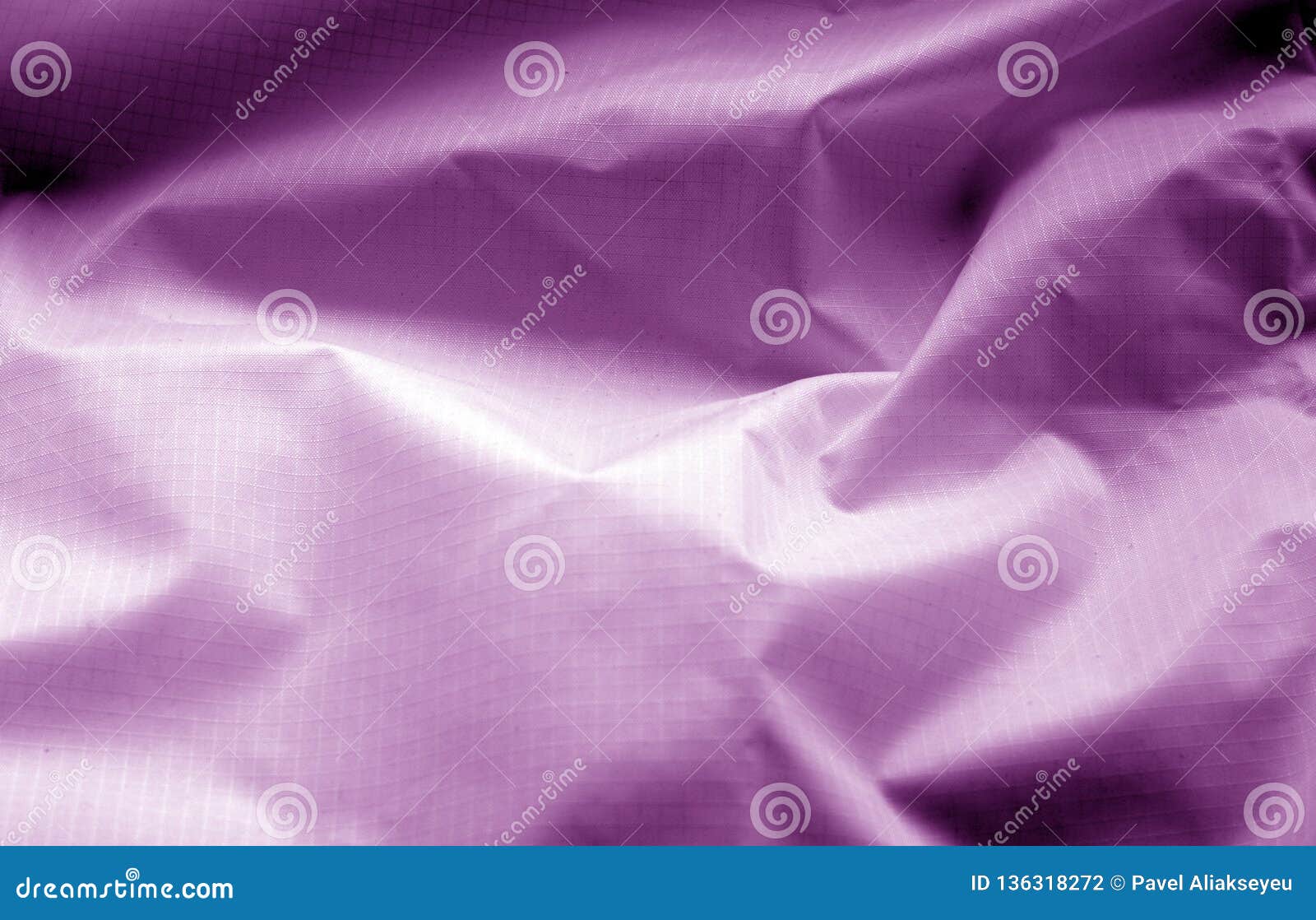 Crumpled Transparent Plastic Surface in Purple Color Stock Photo ...