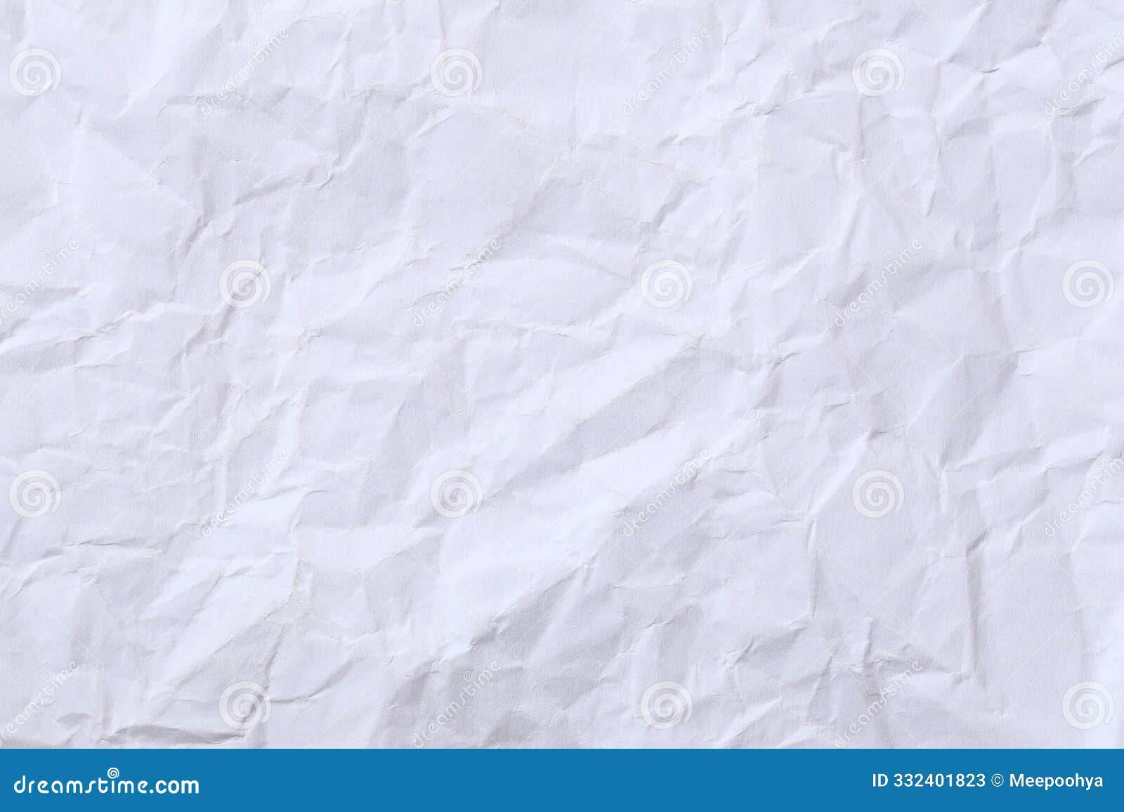 Crumpled White Art Paper Background Stock Image - Image of backdrop ...