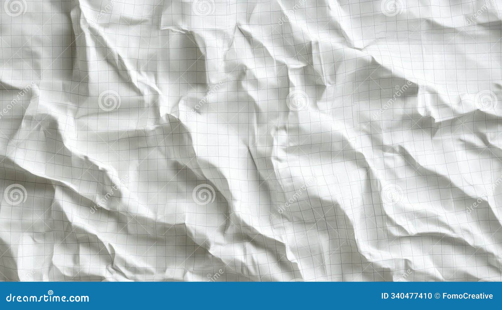 Crumpled Gridded Paper Texture Royalty-Free Stock Photography ...