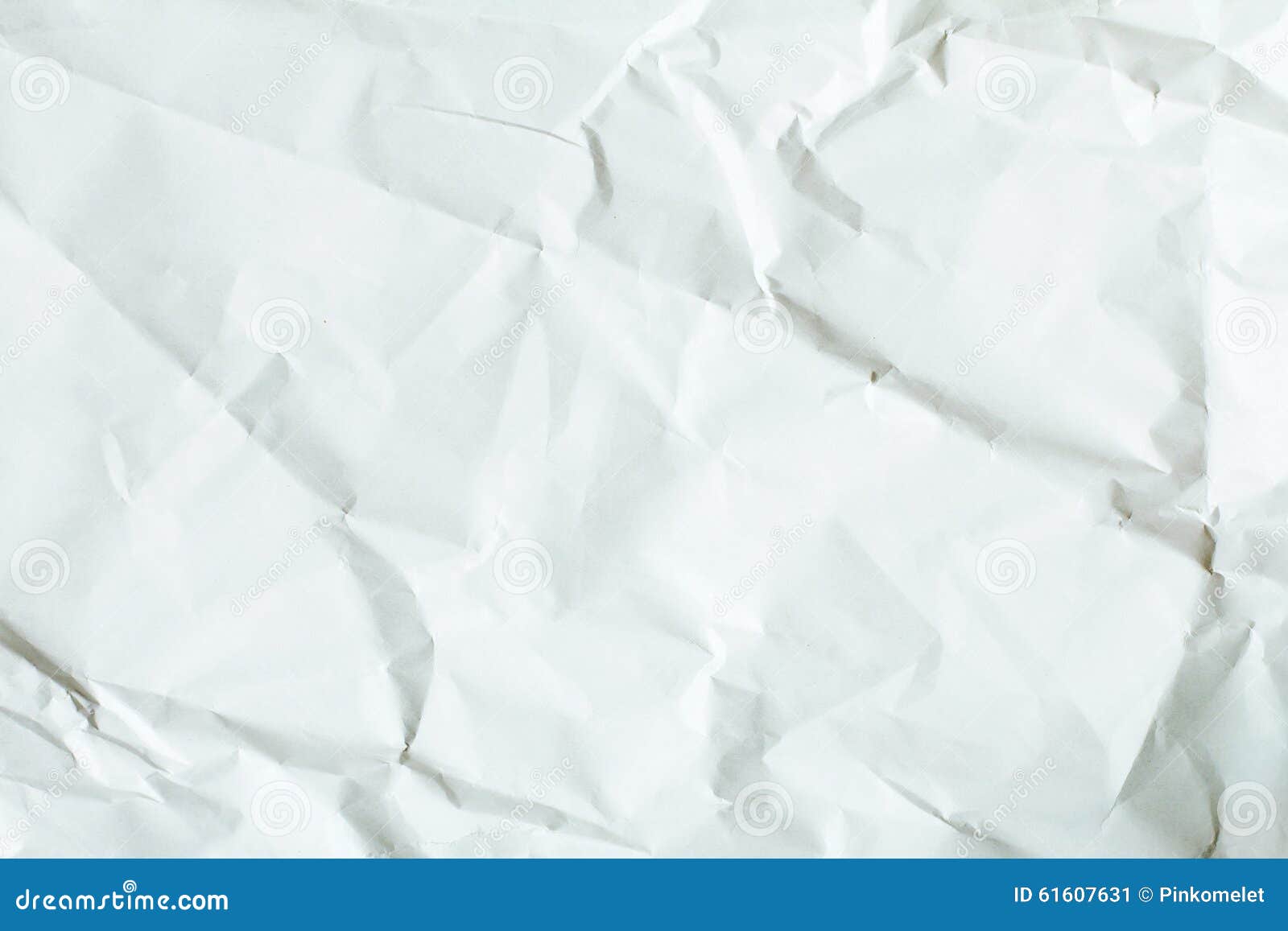 Crumpled white paper stock image. Image of sheet, backdrop - 61607631