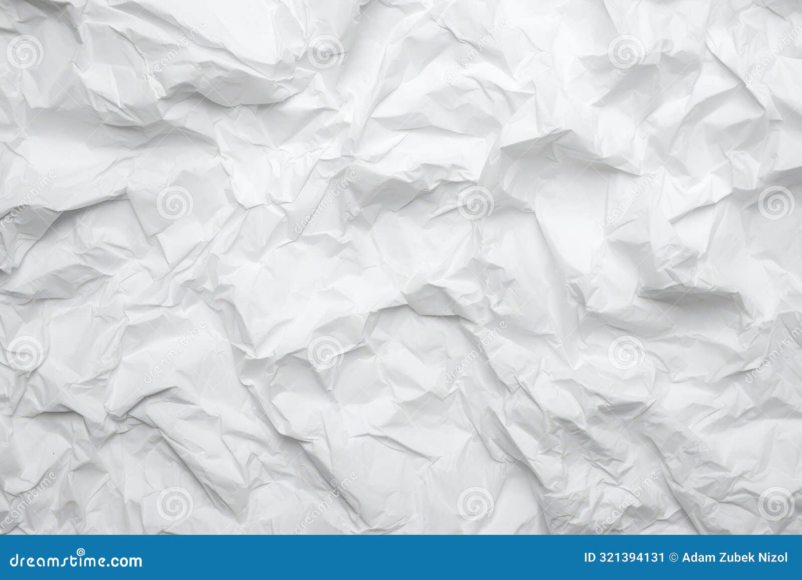 Crumpled White Paper Background Royalty-Free Stock Photo ...