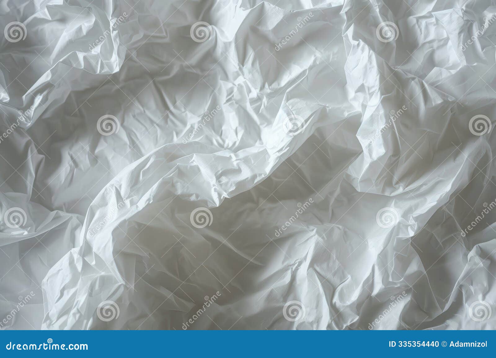 Crumpled White Paper Texture Background Stock Illustration ...