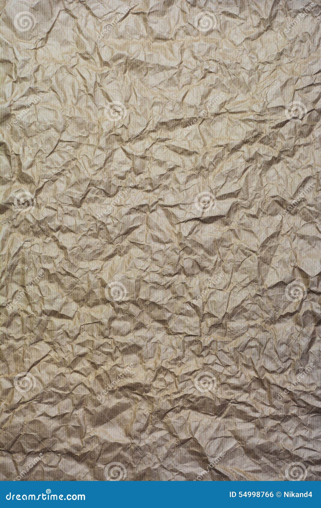 Large Crumpled Wrapping Paper Background Stock Photo - Image of close ...