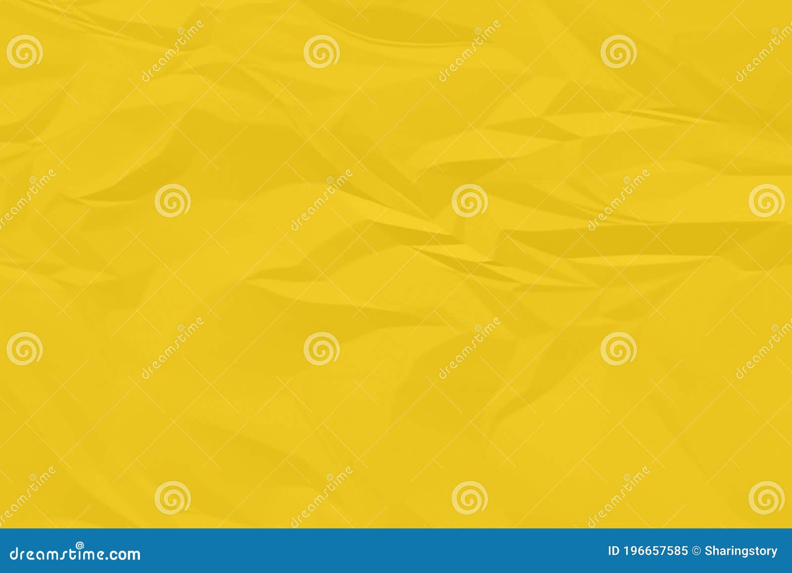 Crumpled Yellow Paper Background Stock Illustration - Illustration of ...