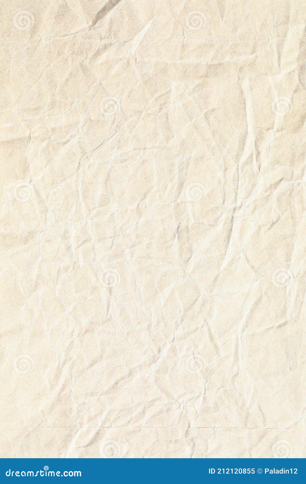 Crumpled Yellow Vertical Paper Texture Stock Image - Image of page ...