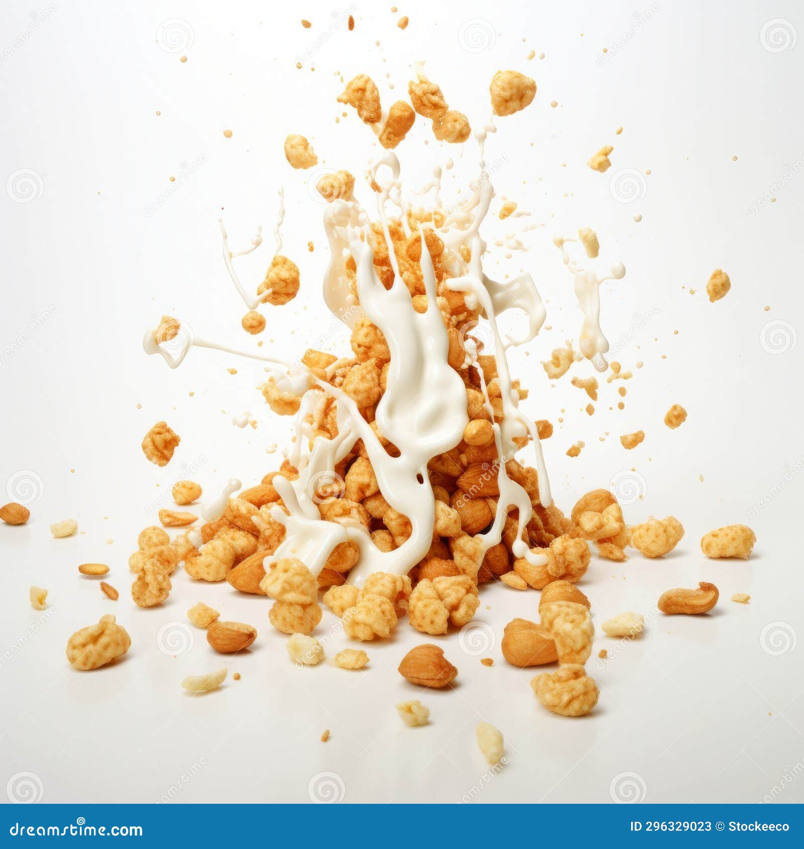 Crunchy Cereal in Boldly Fragmented Style - Vray Tracing and Nyc ...