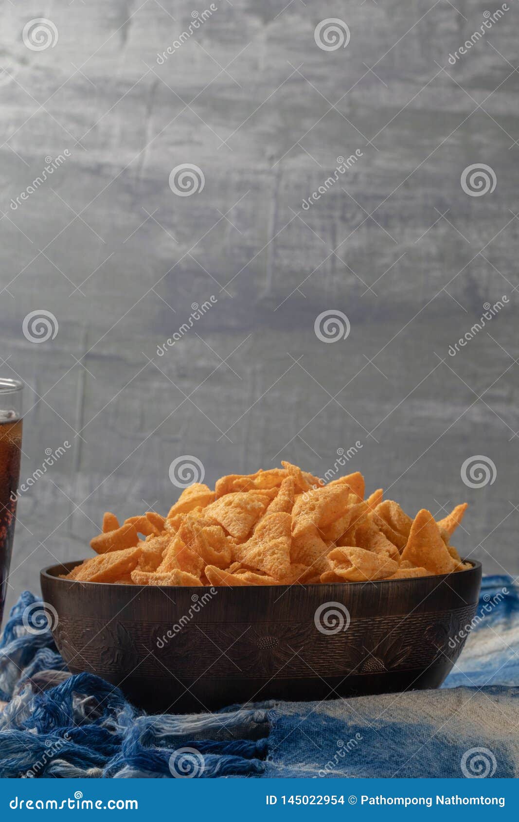 Crunchy corn cones snack stock photo. Image of cones - 145022954