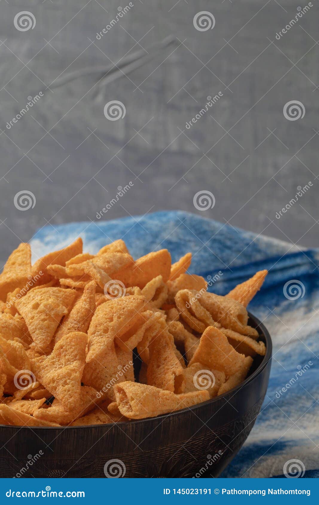 Crunchy corn cones snack stock image. Image of crispy - 145023191