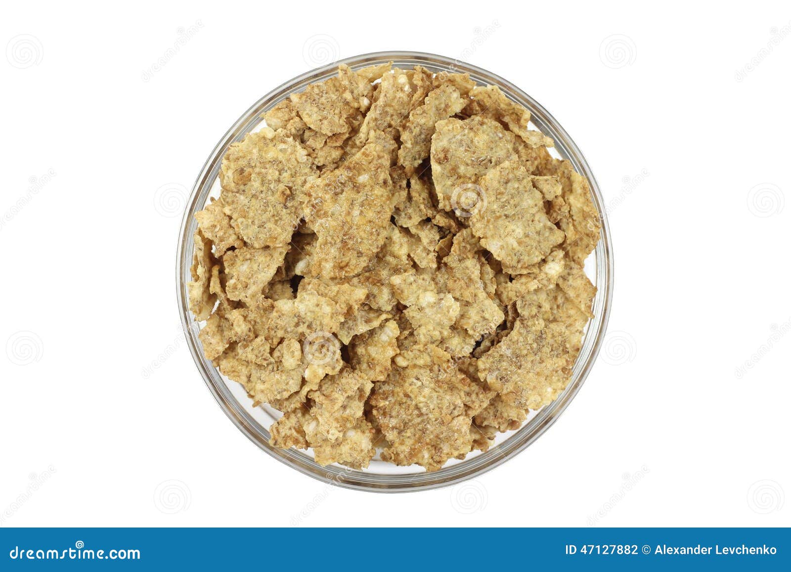 Crunchy flakes in a glass stock photo. Image of handful - 47127882