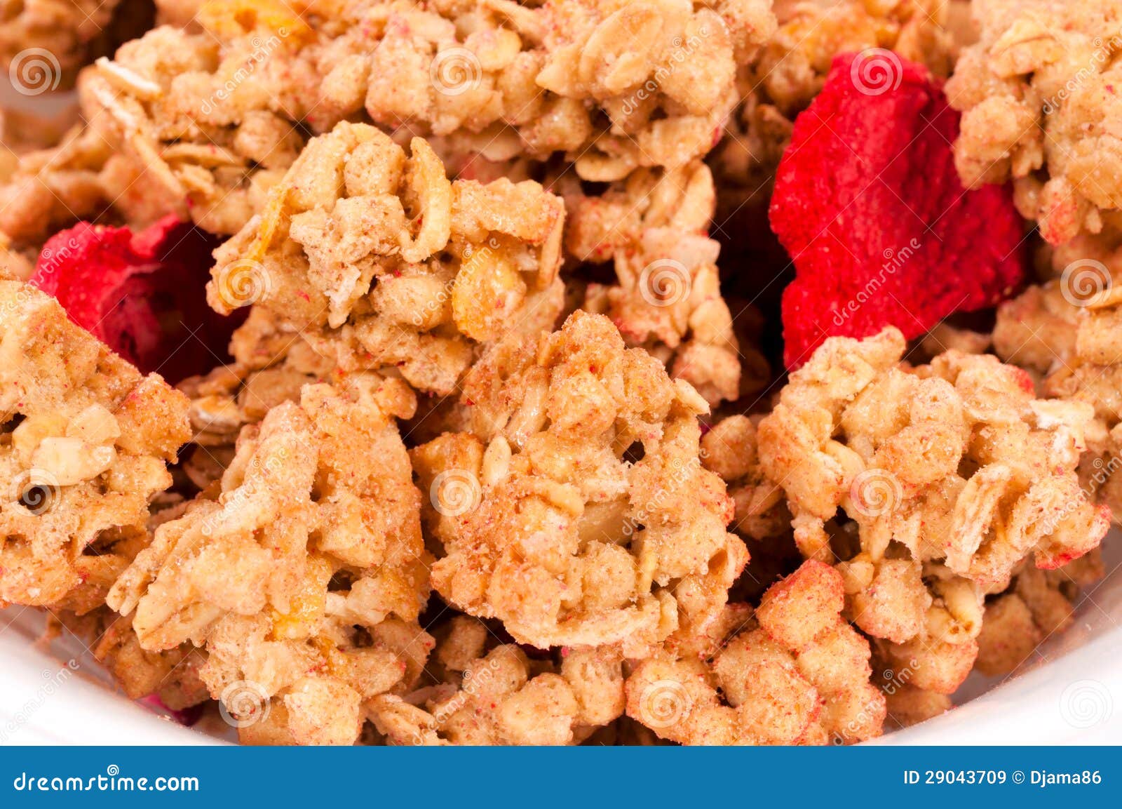 Crunchy Fruit Muesli (whole Grain Oats) Royalty-Free Stock Photo ...