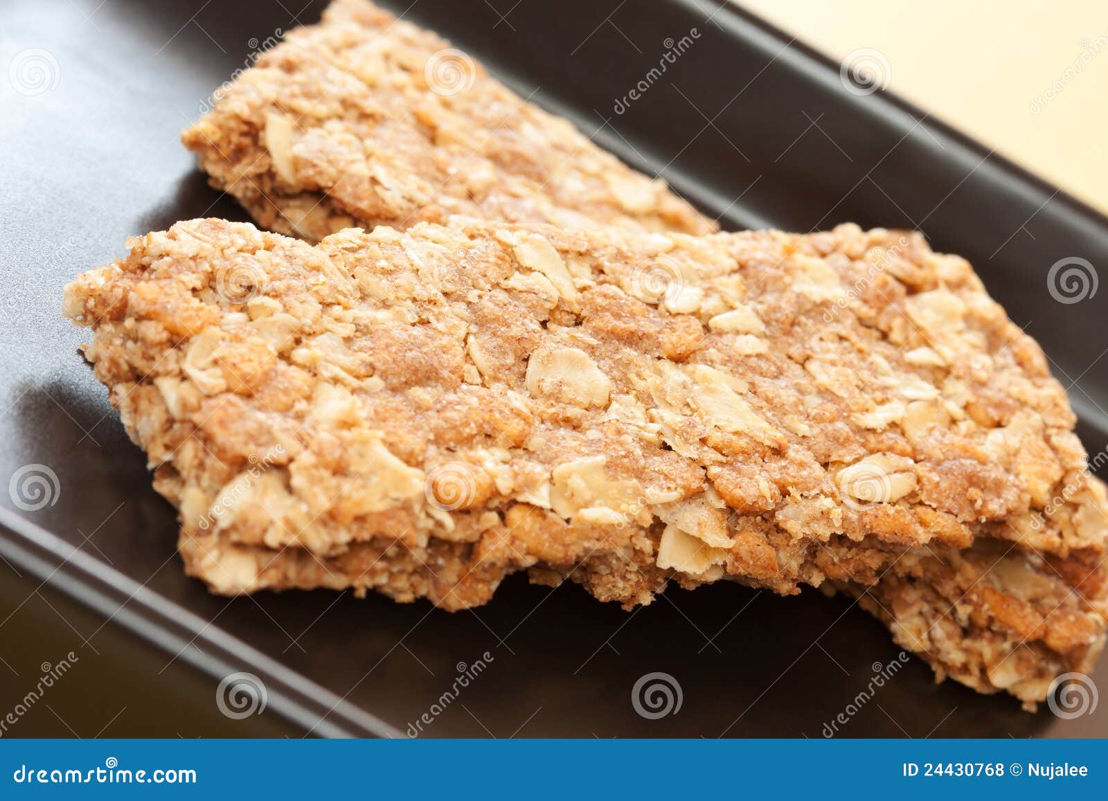 Crunchy Granular Bar Whole Grain Stock Photo - Image of fresh, gourmet ...