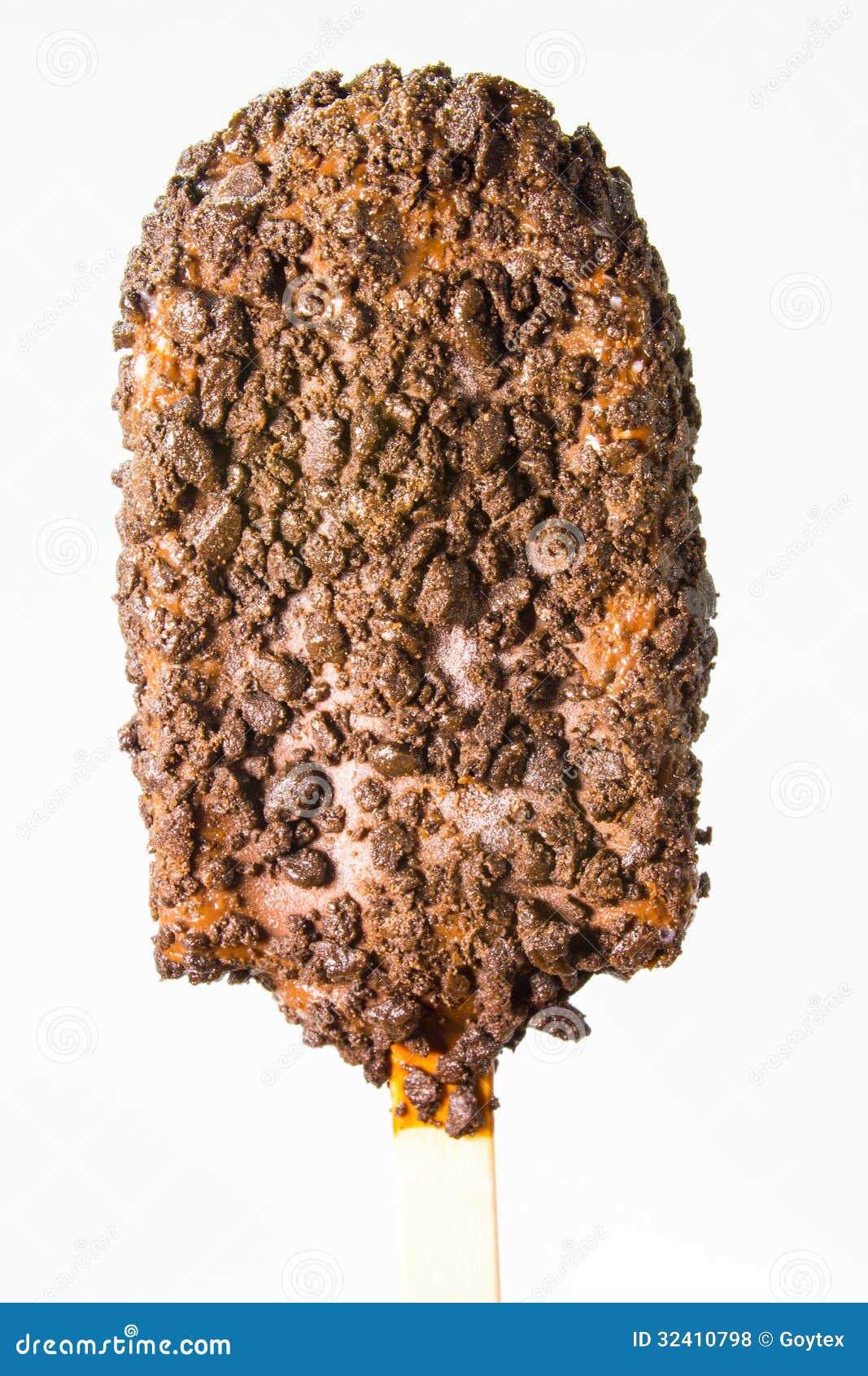 Crunchy ice cream stock photo. Image of stick, cold, sweet - 32410798