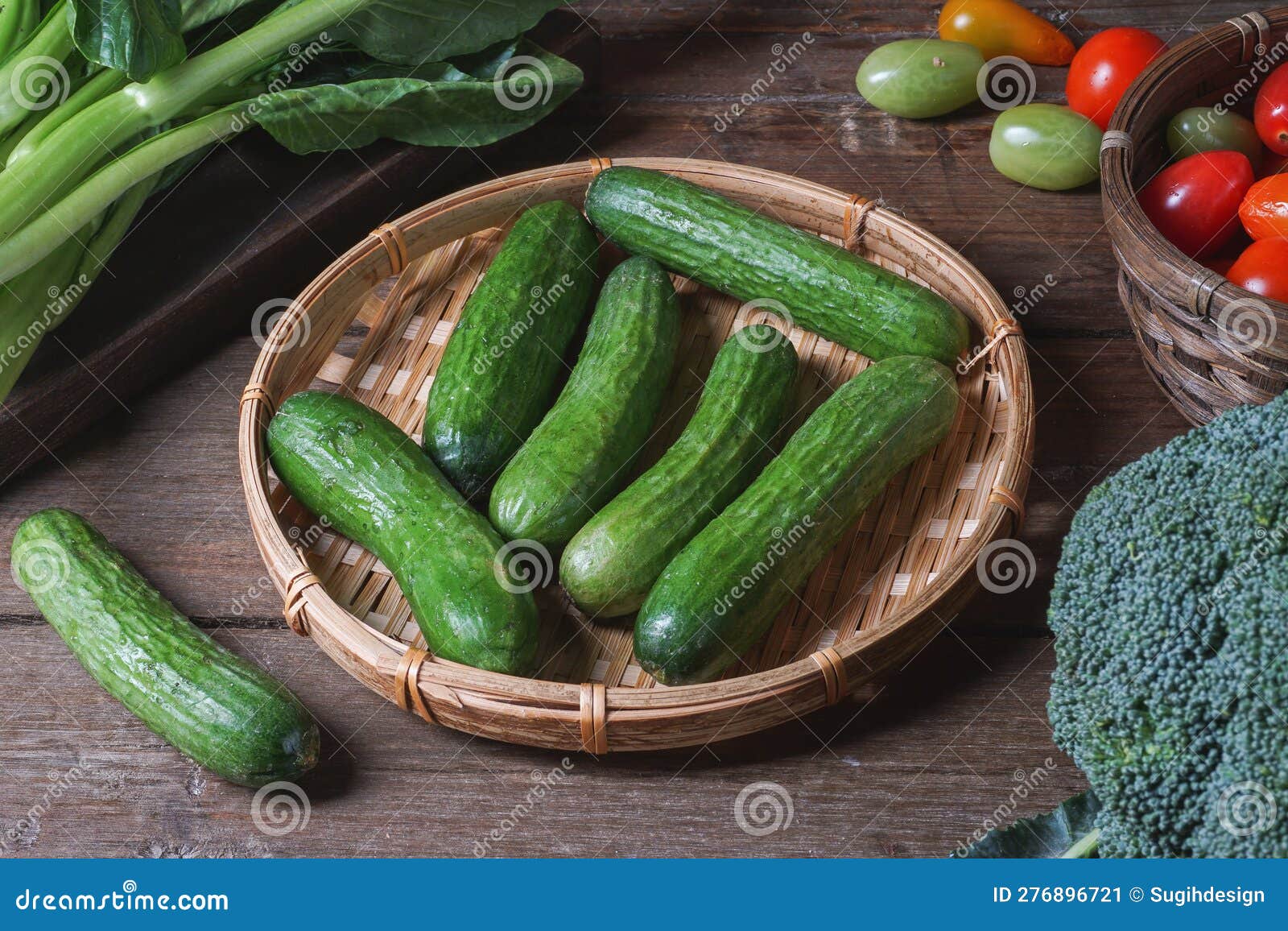 Crunchy mini cucumber stock image. Image of cucumber - 276896721