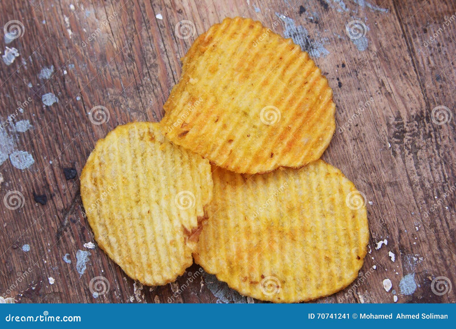 Crunchy Potato Chips. Potato Crisps Stock Photography | CartoonDealer ...