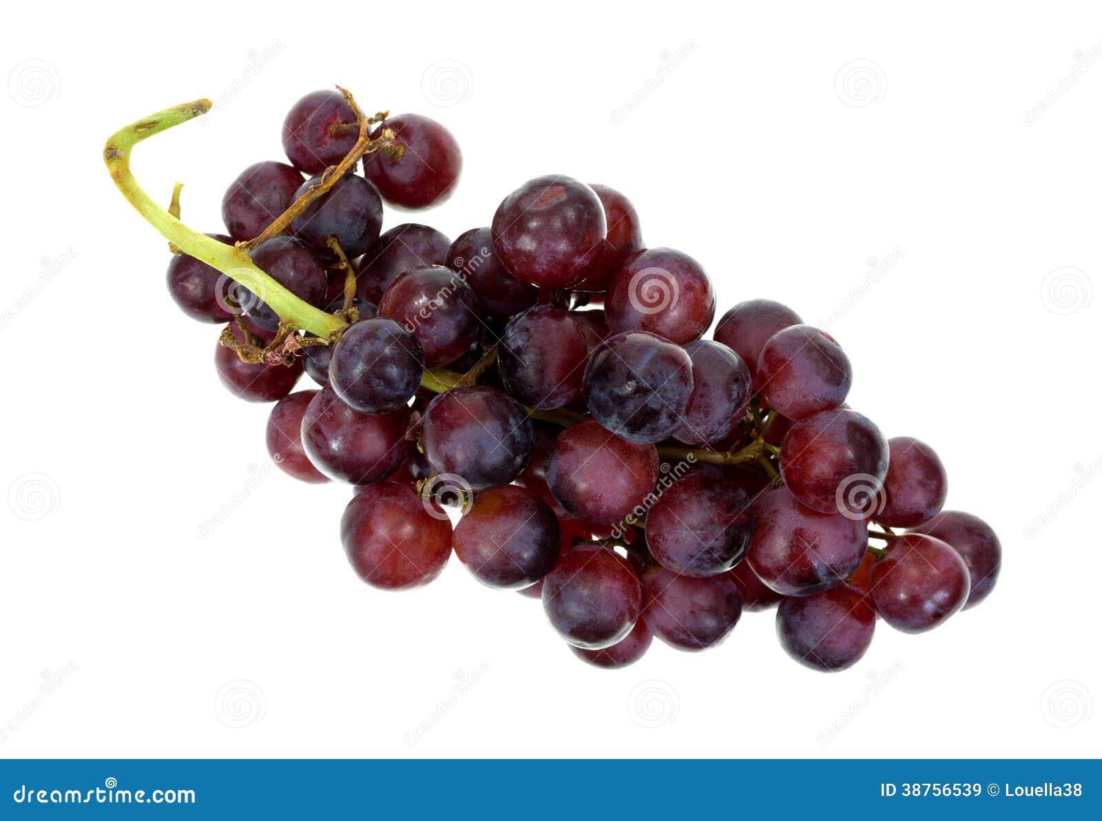 Crunchy Red Grapes Top View Stock Image - Image of angle, fleshy: 38756539