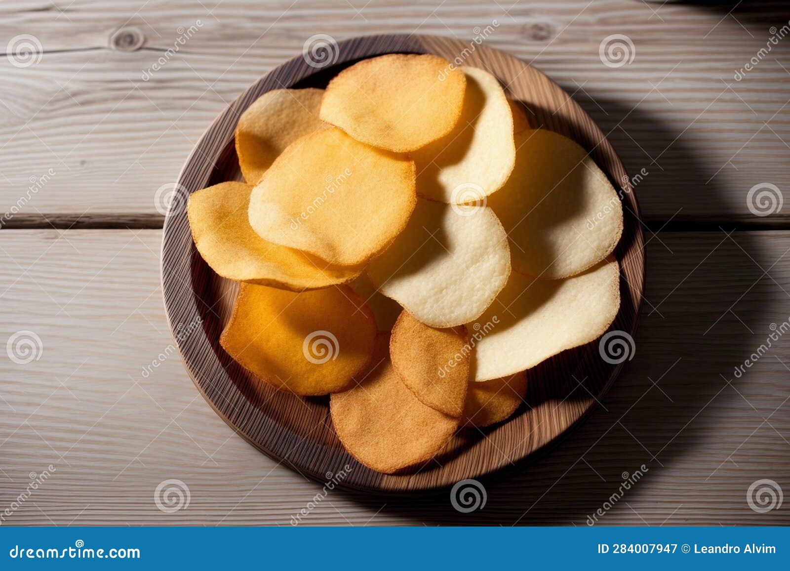 Crunchy Tapioca Chips the Perfect Snack for Any Occasion.AI Generated ...
