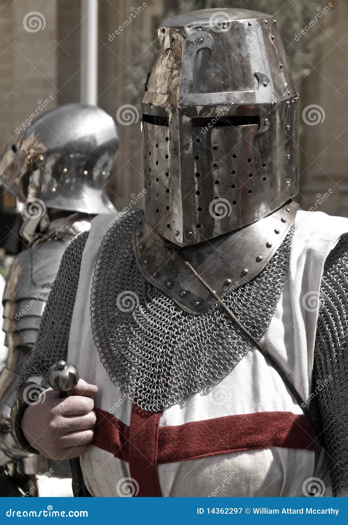 Crusader stock image. Image of crusader, weaponry, battle - 14362297