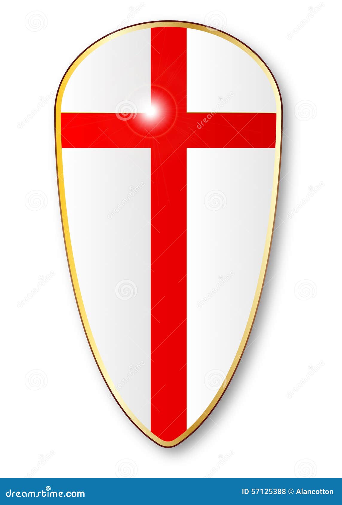 Traditional Shield Of Dayak Ornament With Twin Hornbill In Hand Drawn ...