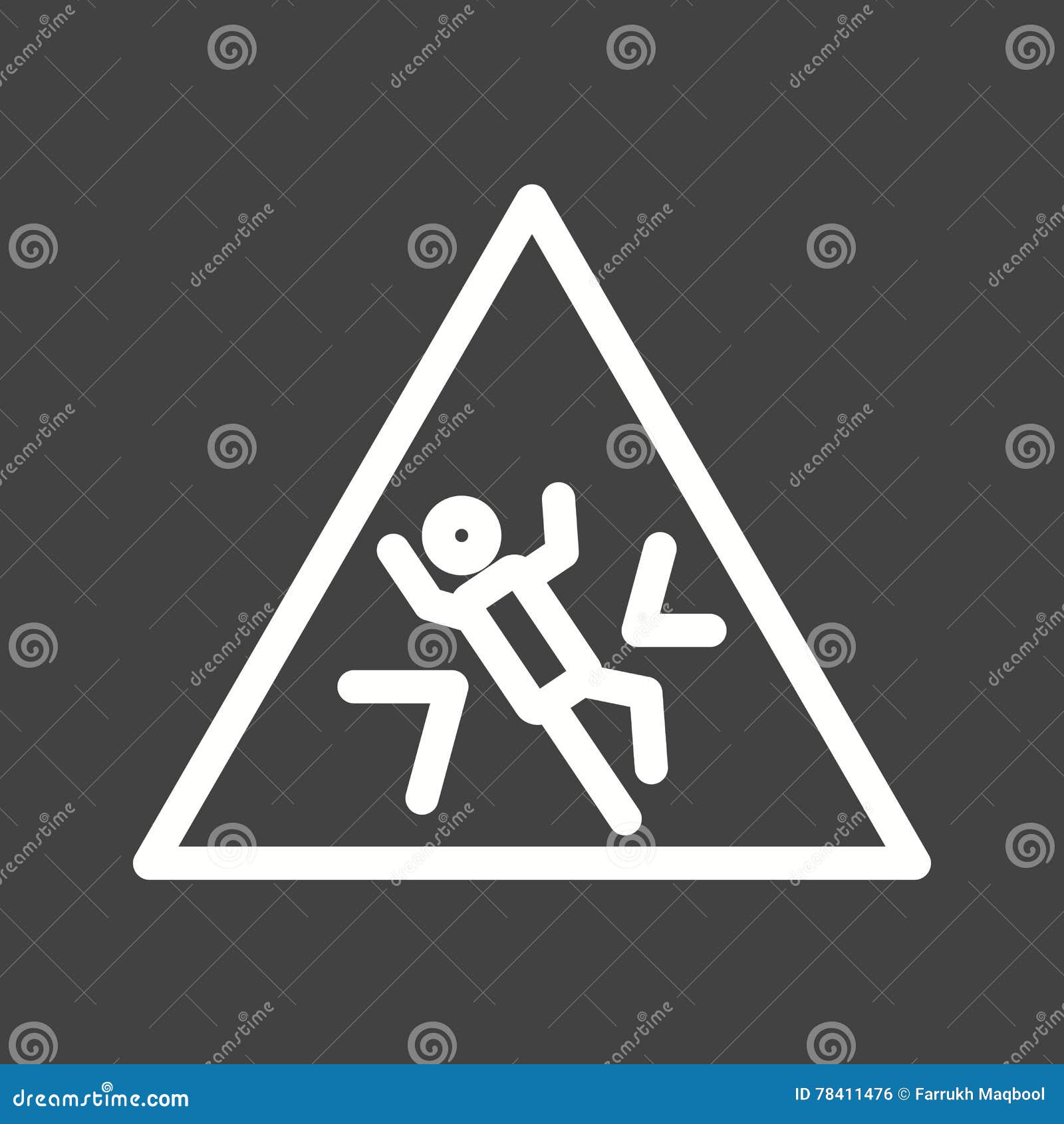 Crush Zone stock vector. Illustration of sand, stones - 78411476