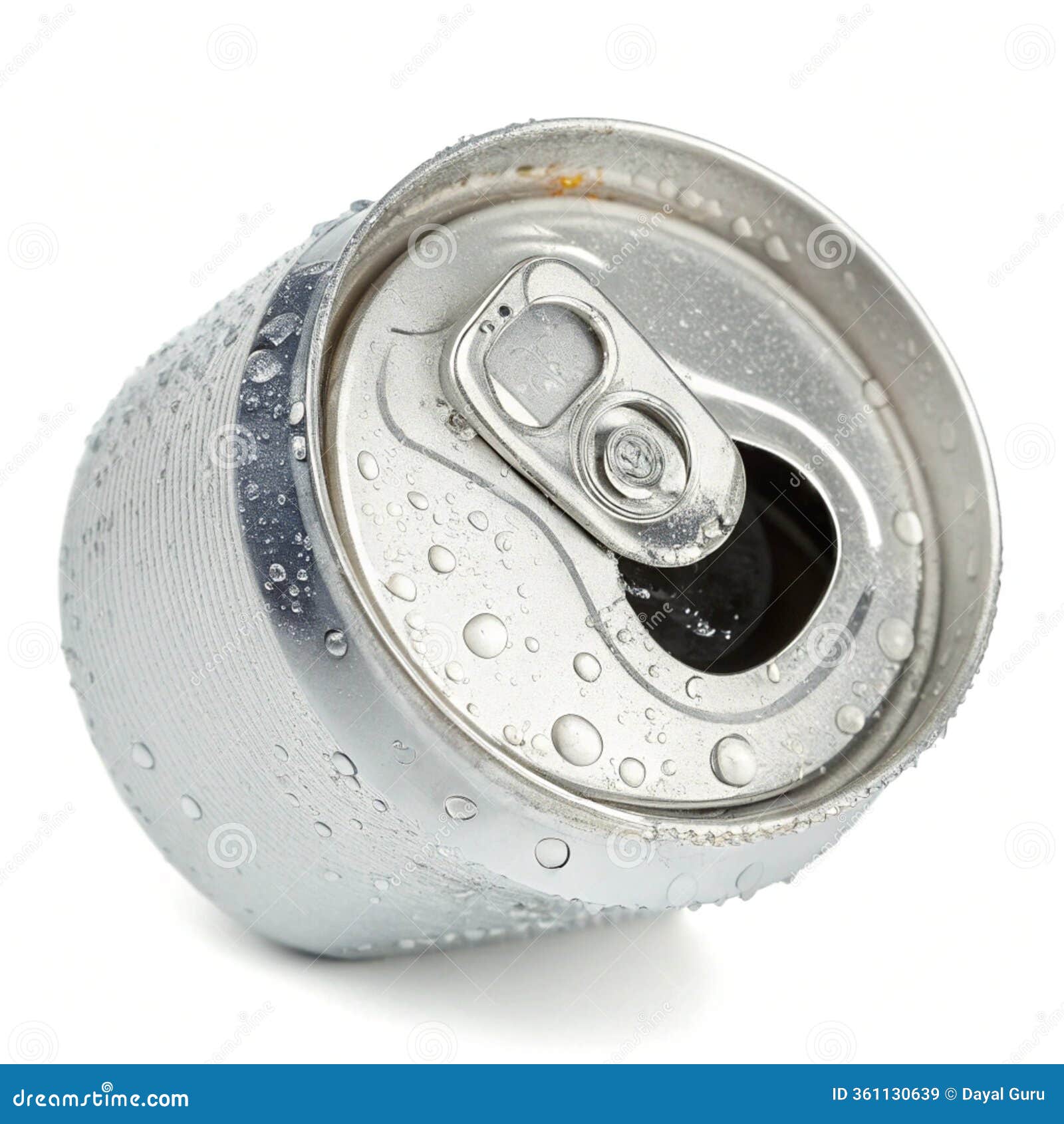 Crushed Aluminum Can Single Outline Drawing Icon Vector Illustration ...