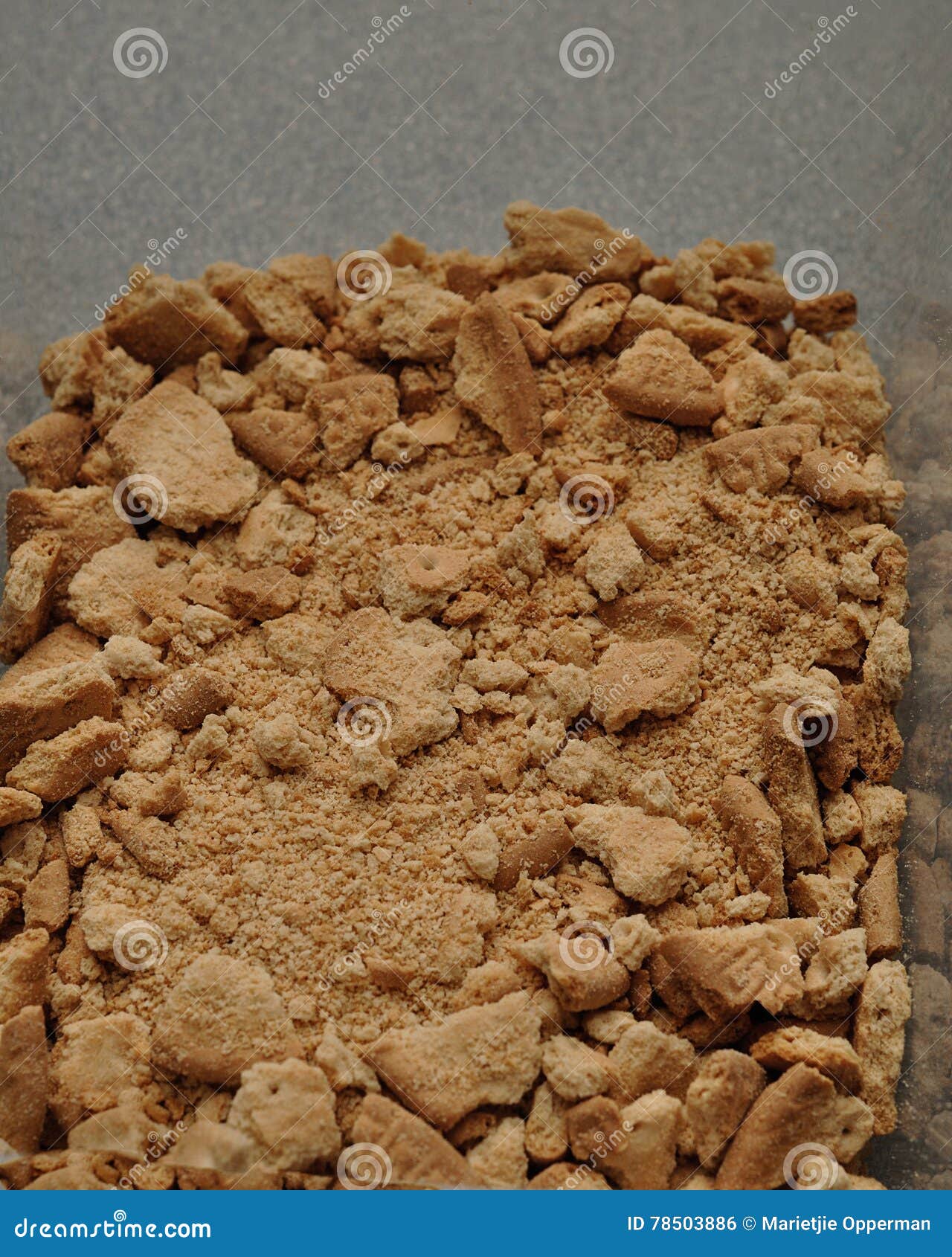 Crushed biscuits stock photo. Image of crushed, biscuits - 78503886