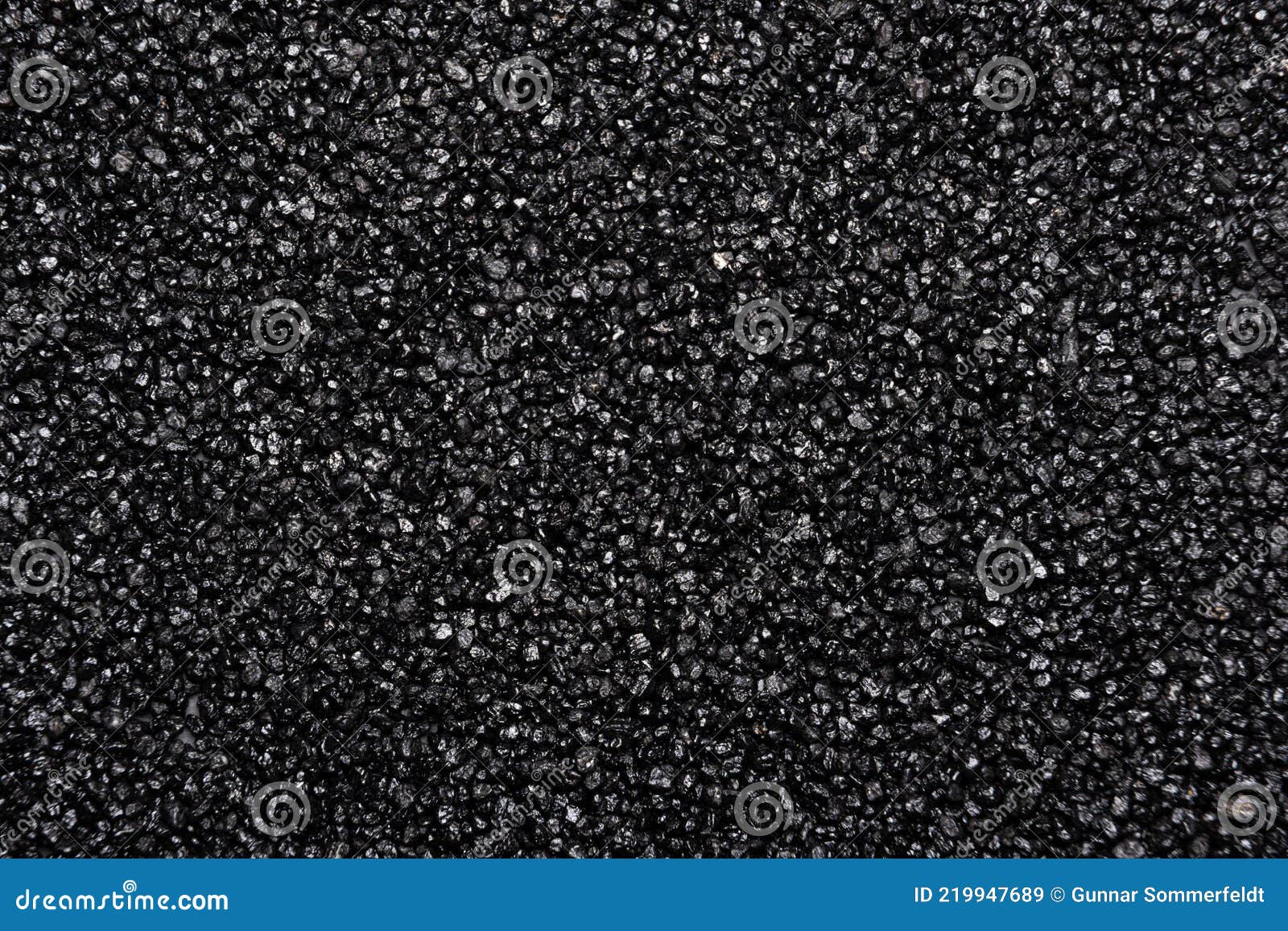 Crushed Black Quartz Background Texture Stock Image | CartoonDealer.com ...