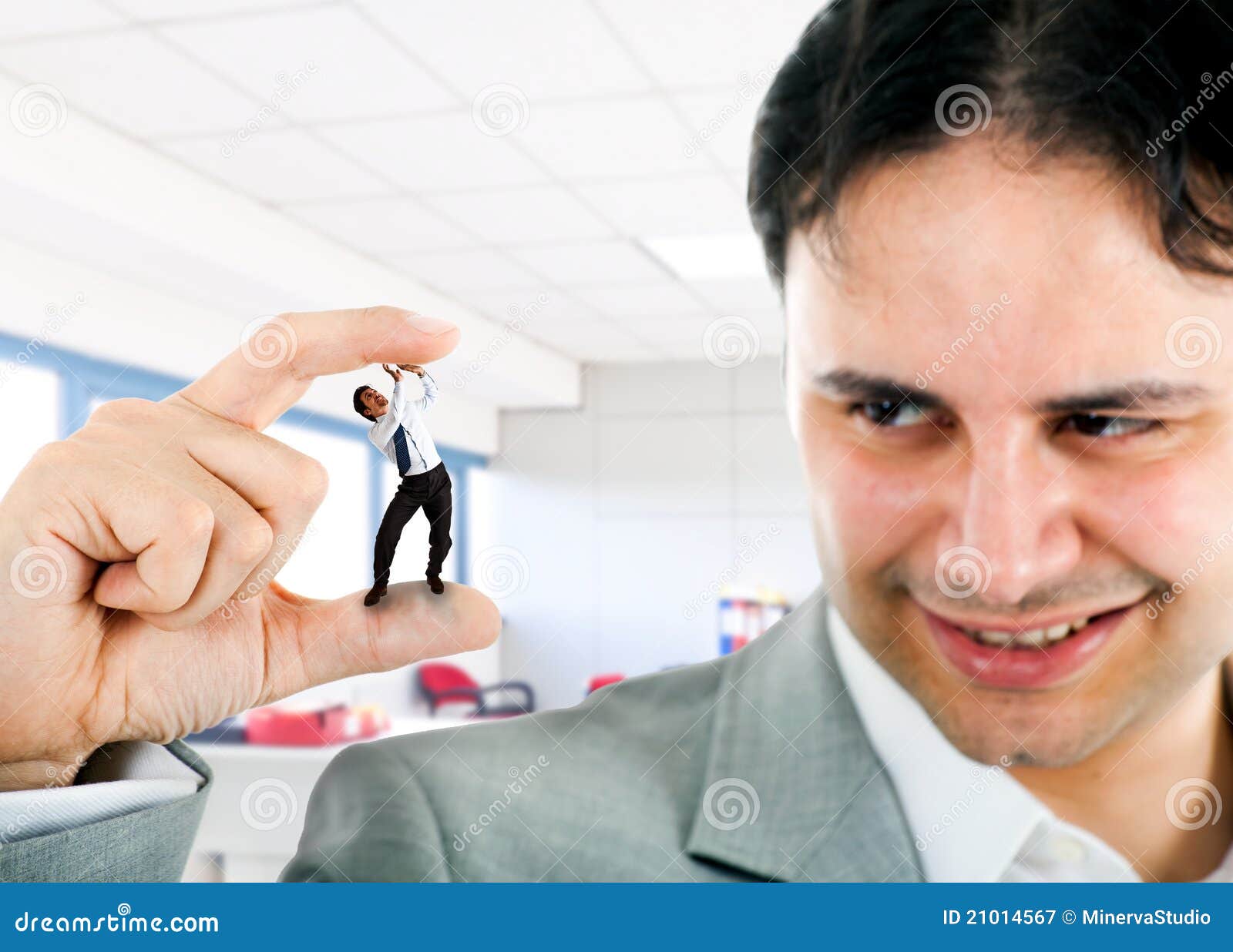 Crushed businessman stock image. Image of trouble, difficulty - 21014567