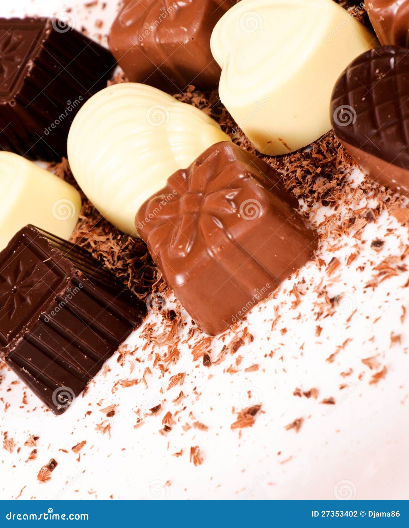 Crushed chocolate stock photo. Image of brown, praline - 27353402