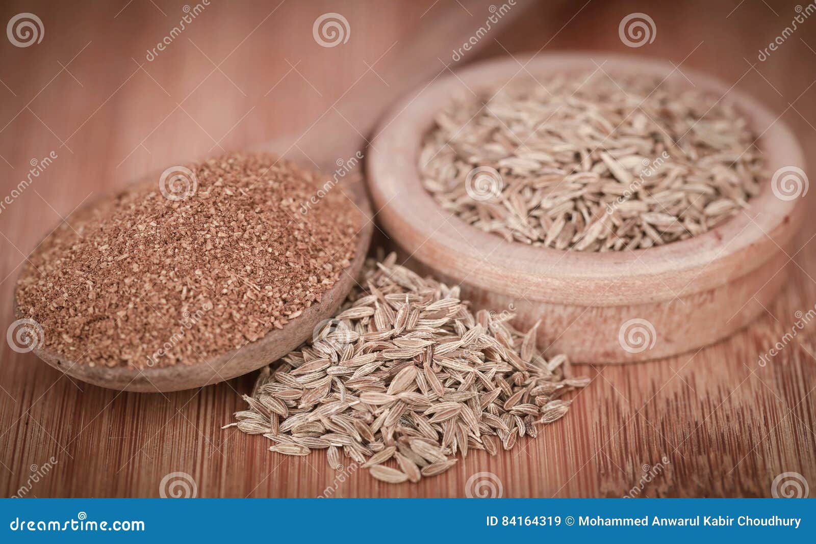 Crushed cumin with whole stock image. Image of condiment - 84164319