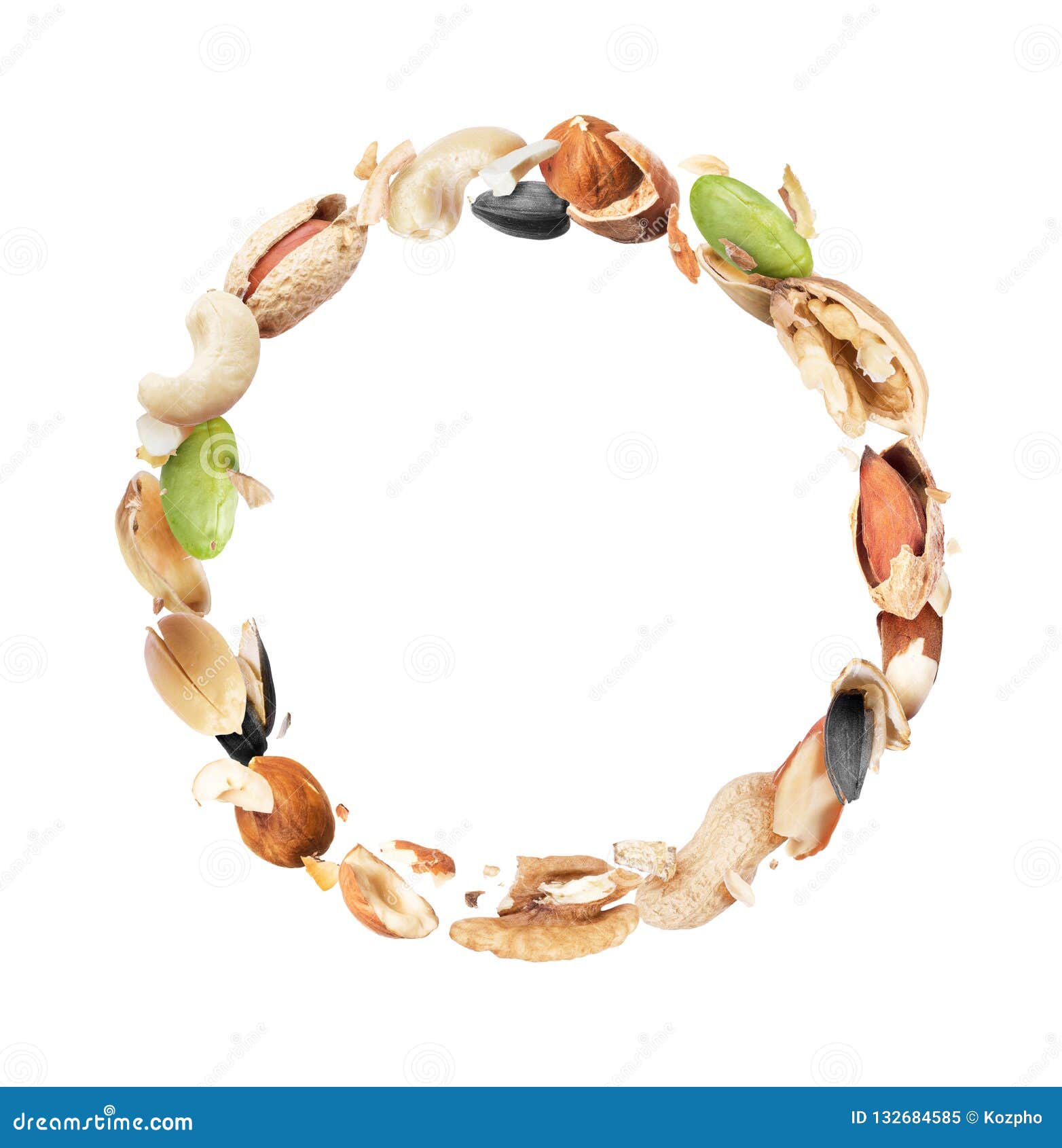 Different Nuts Royalty-Free Stock Photography | CartoonDealer.com #39812783