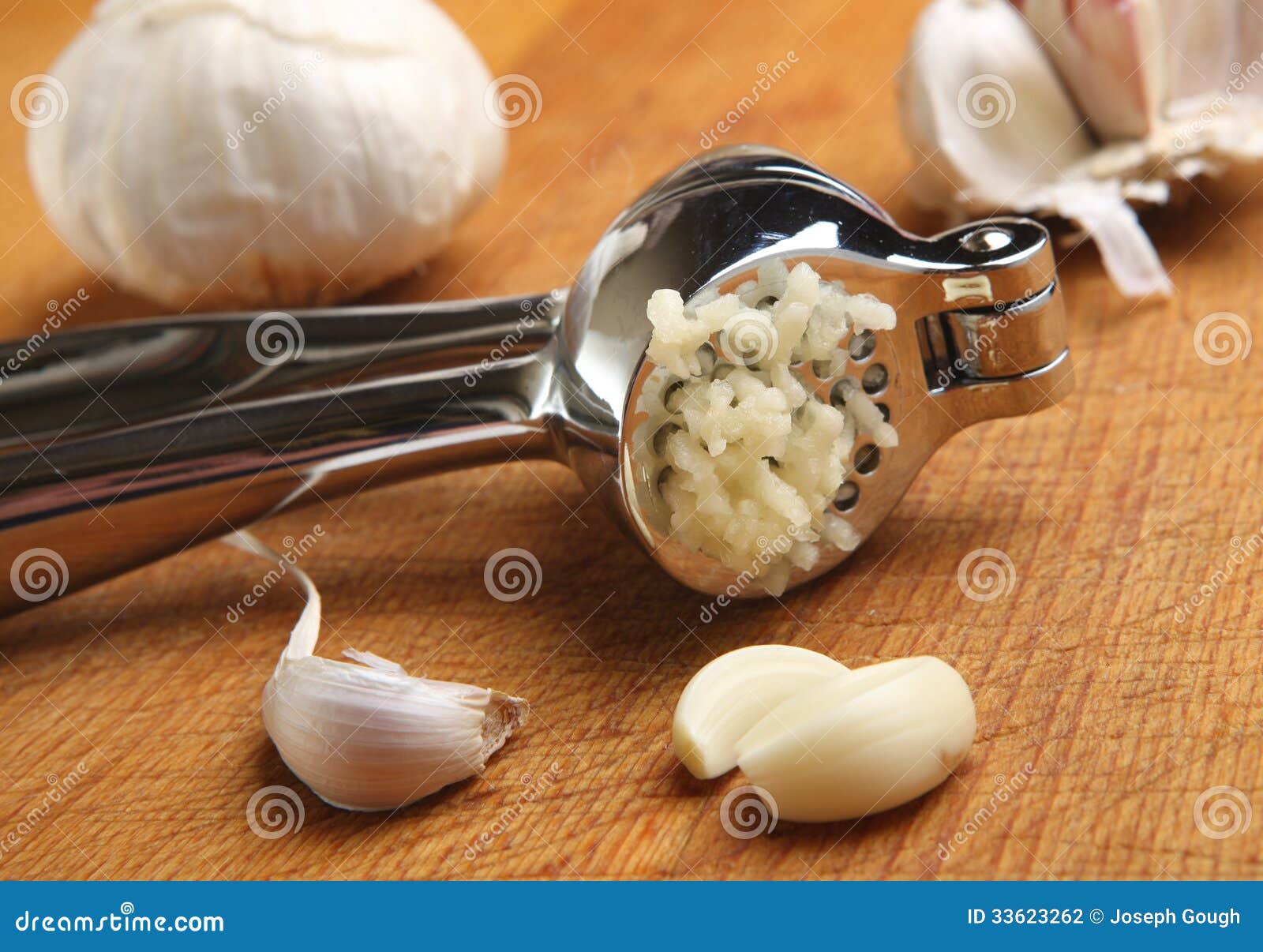 Crushed Garlic Clove Stock Photography - Image: 33623262 Crushed Garlic Clove Stock Photography - Image: 33623262