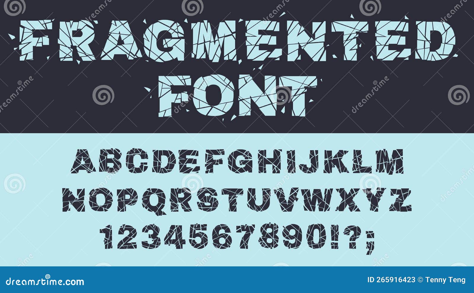 Crushed Glass Alphabet Cracked Broken Abc Font Smashed Glass Letters And Numbers Shattered