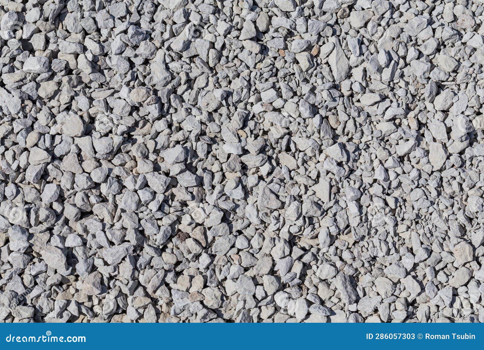 Crushed gravel texture stock image. Image of gray, pebble - 286057303