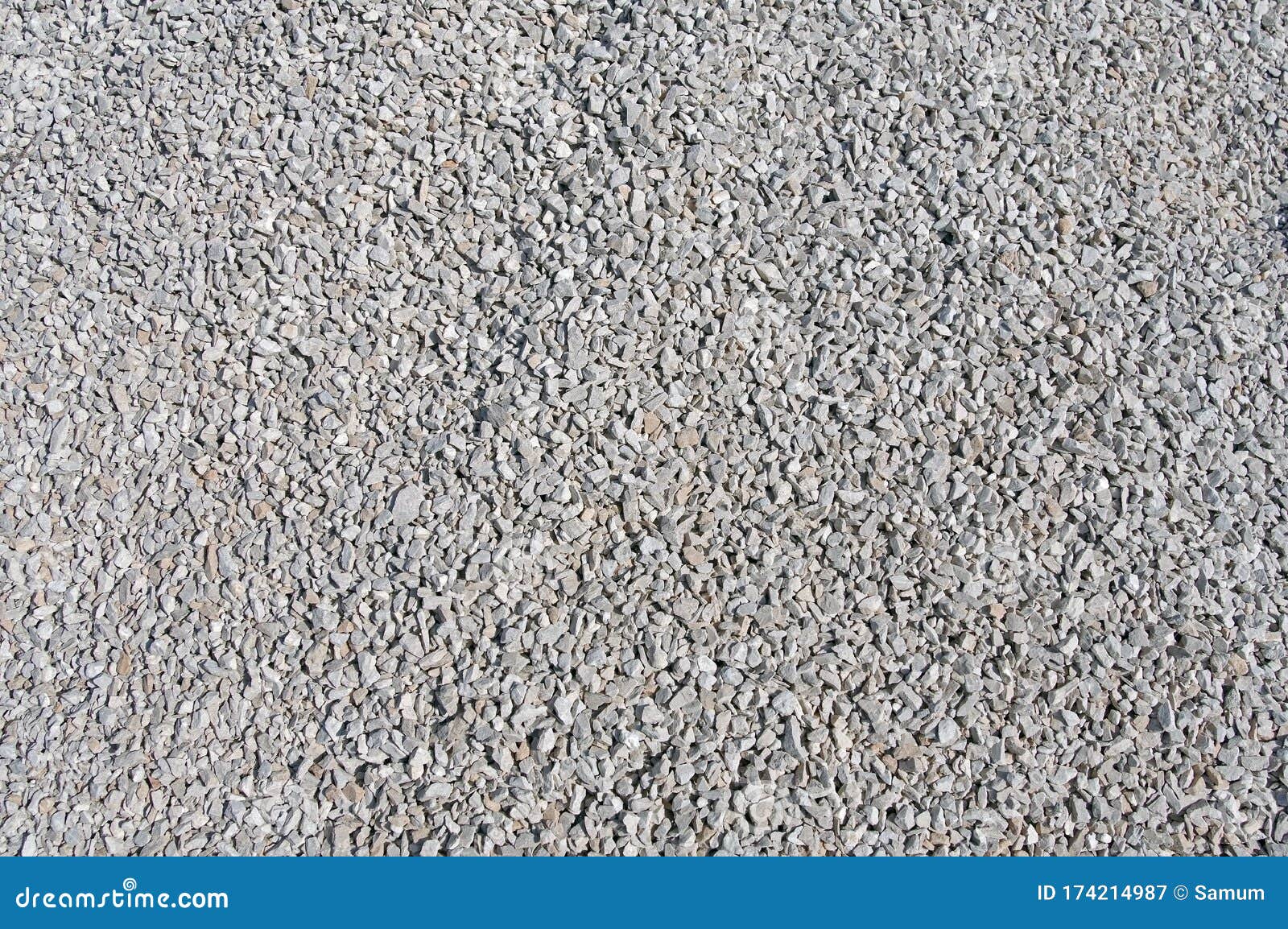 Crushed gravel texture stock image. Image of building - 174214987