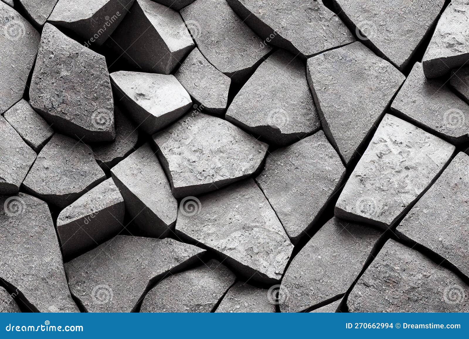 Crushed Gravel Texture Background, Stone Surface. Stock Illustration ...