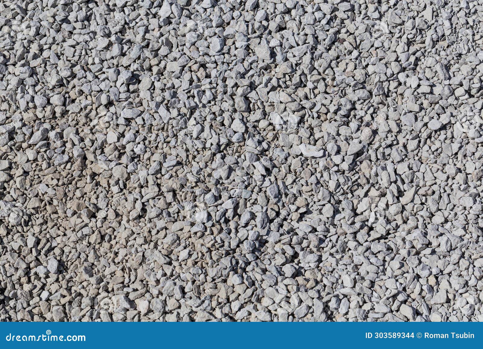 Crushed gravel texture stock photo. Image of macadam - 303589344