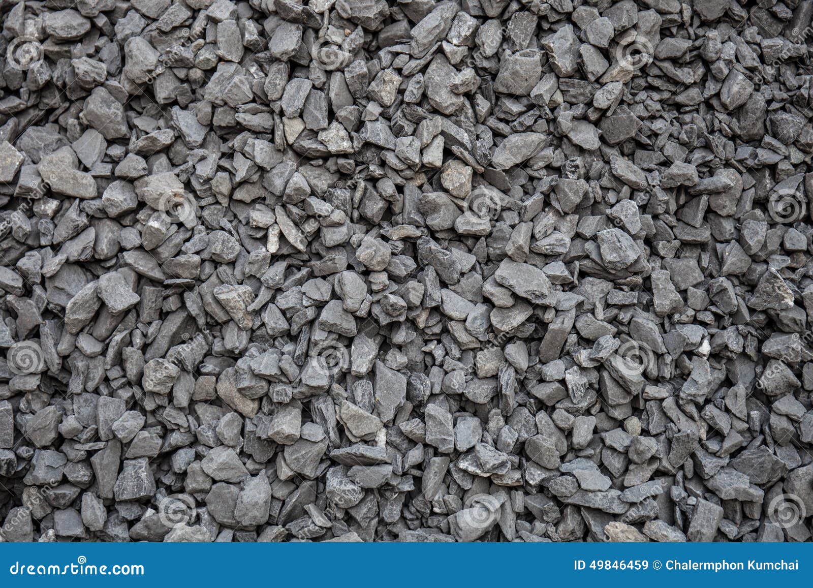 Crushed gravel texture stock image. Image of ballast - 49846459