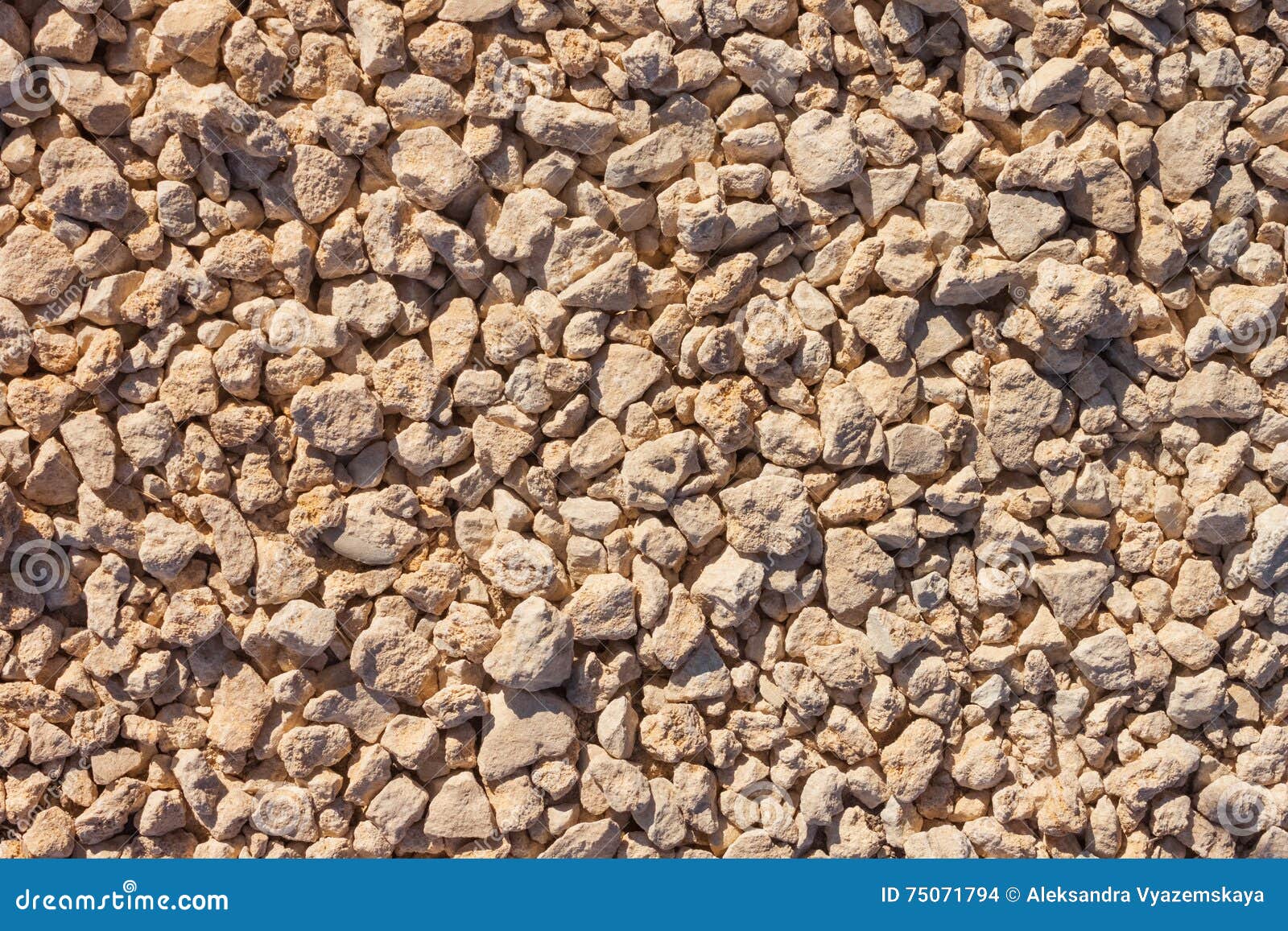 Crushed gravel texture stock photo. Image of ground, fine - 75071794