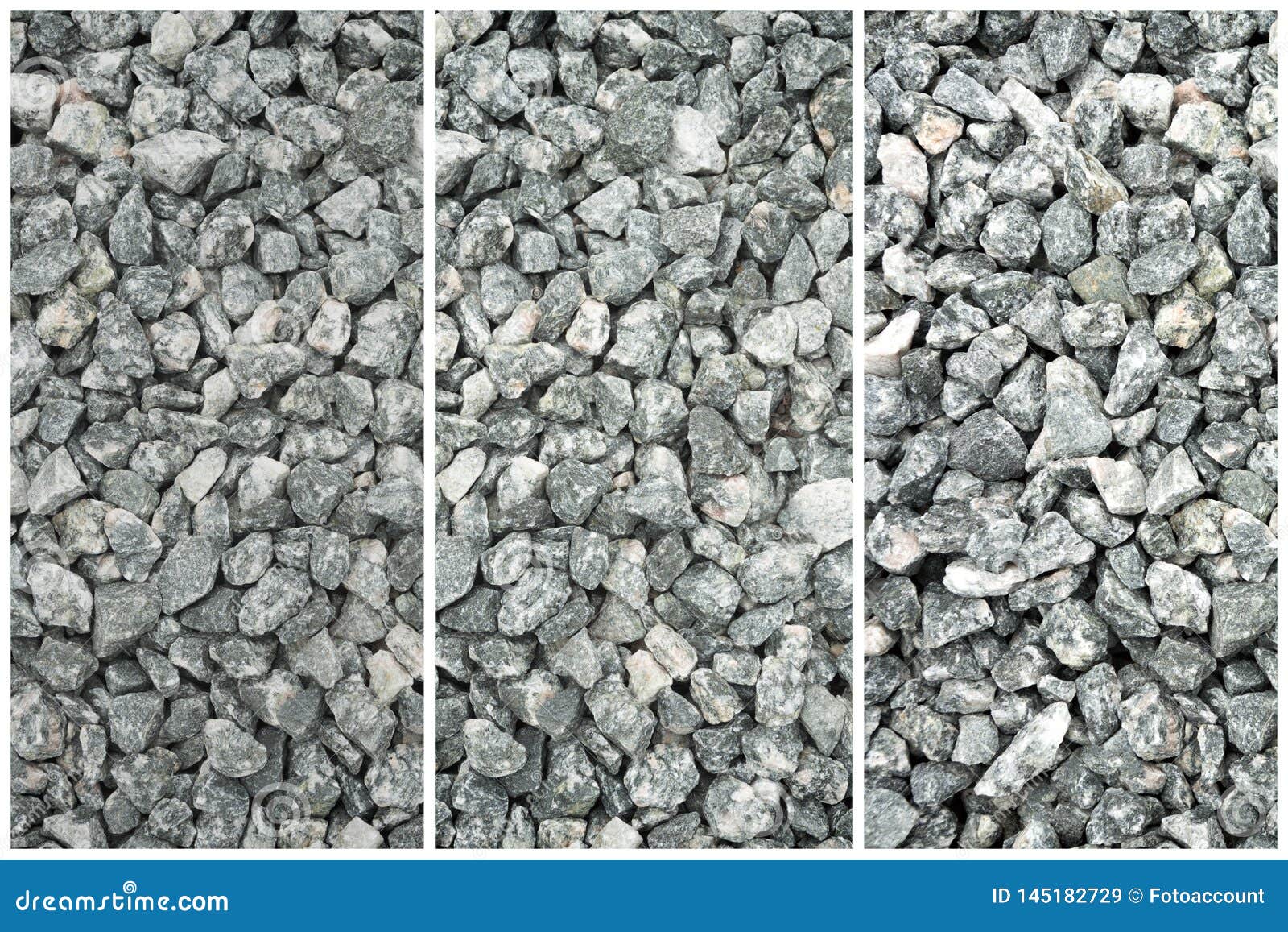 Crushed Gray Stone Texture Collage - Abstract Background Royalty-Free ...