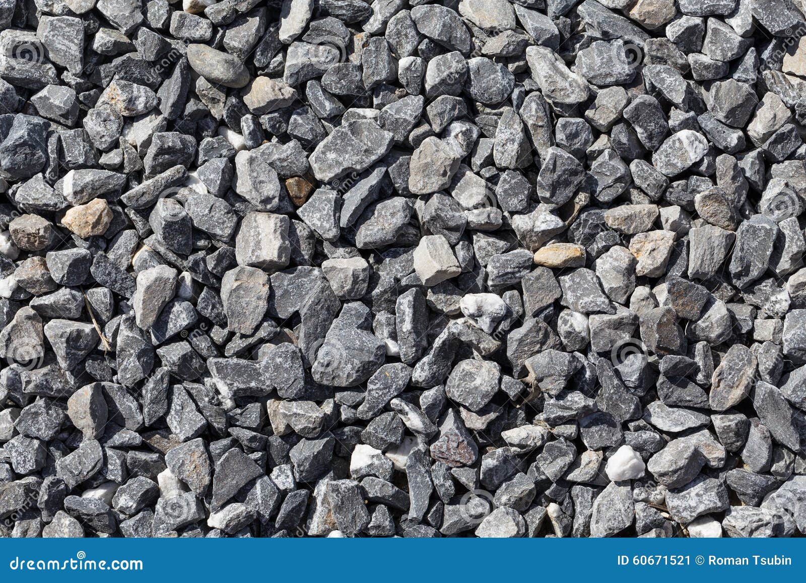 Crushed Grey Stone On The Ground Texture Royalty-Free Stock Image ...
