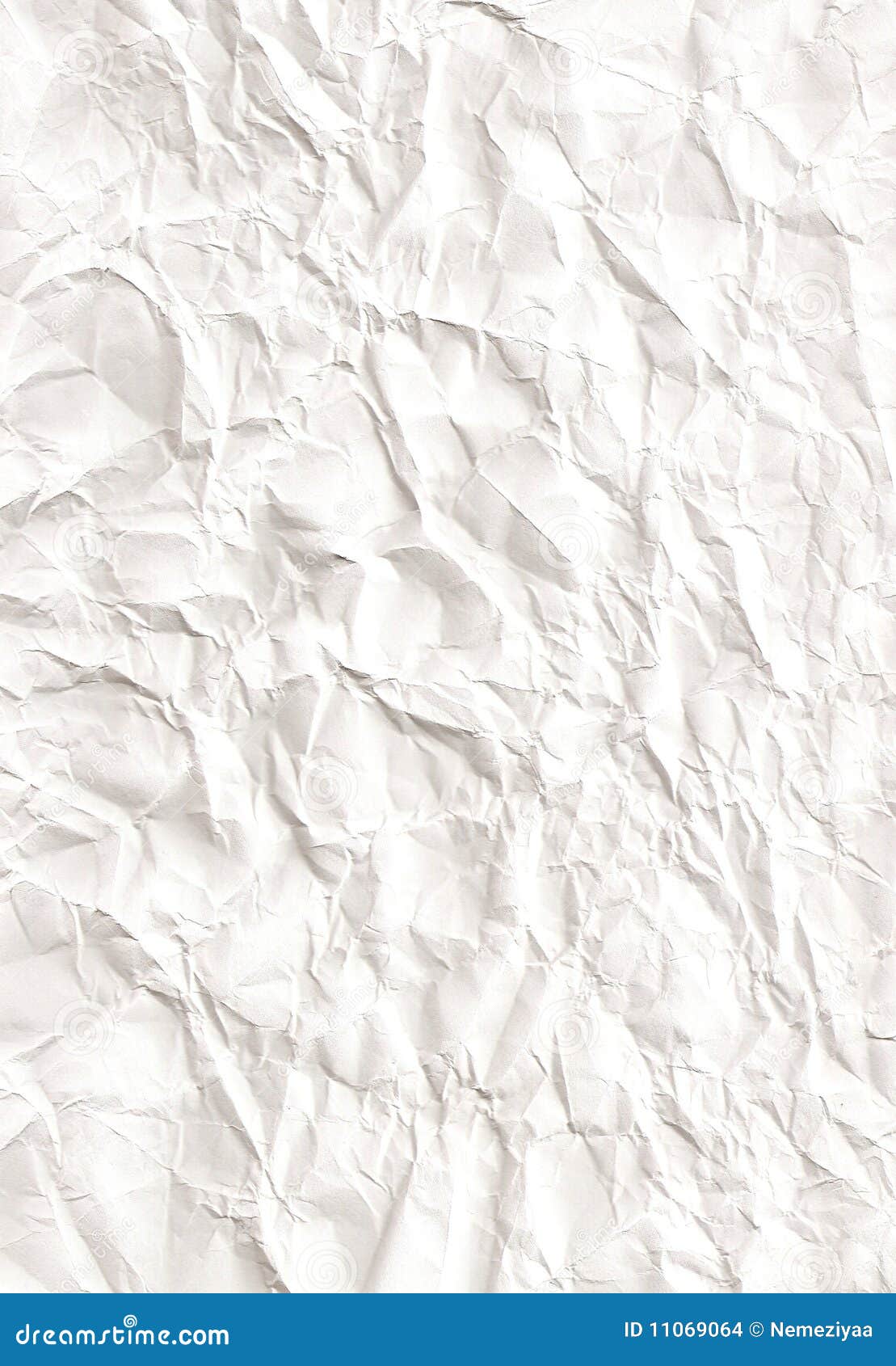 Crushed paper stock photo. Image of blank, dent, creased - 11069064