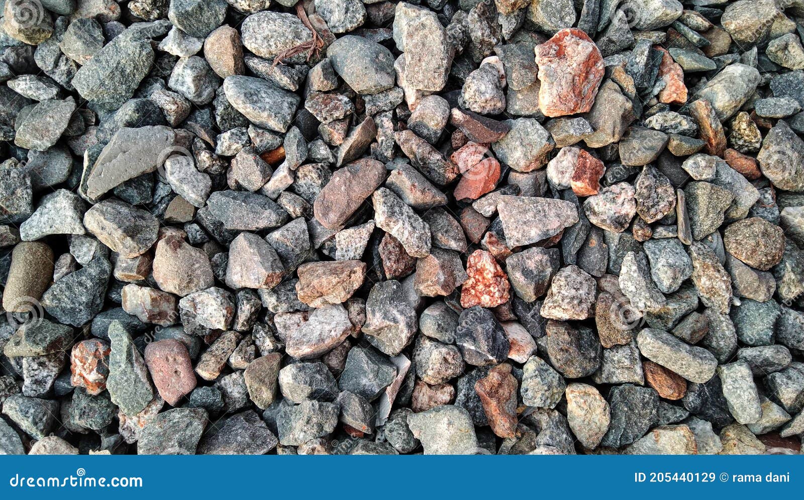 Crushed Pebbles on the Porch Stock Image - Image of porch, stone: 205440129