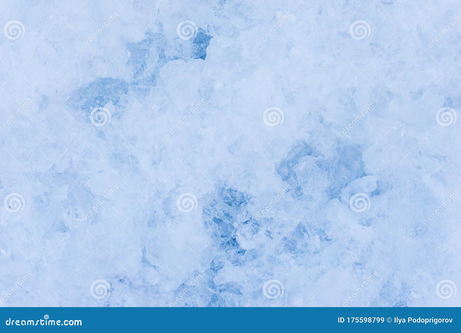 Crushed Pieces of Ice with Snow Background Texture Stock Image - Image ...