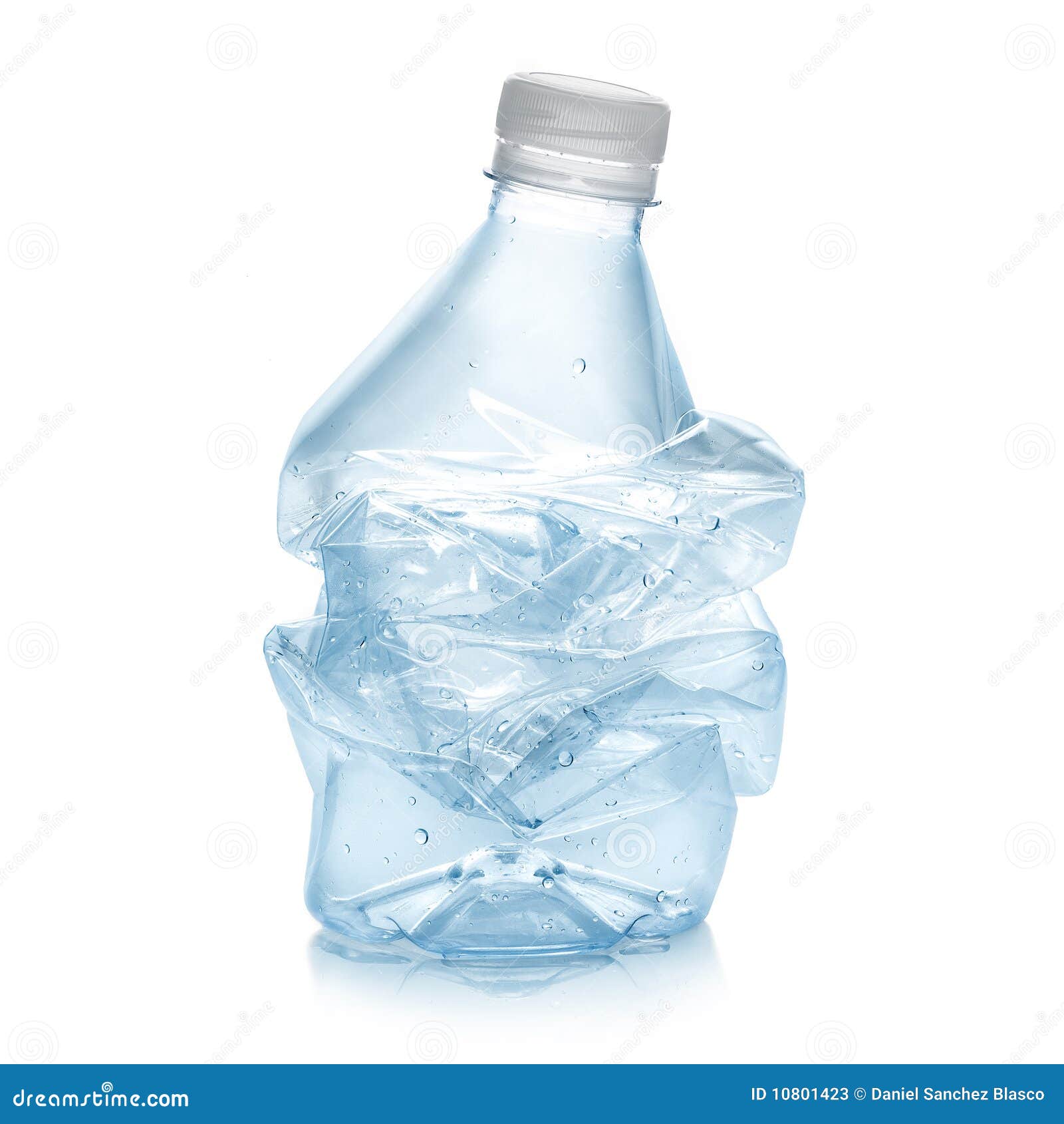 Crushed Water Bottle