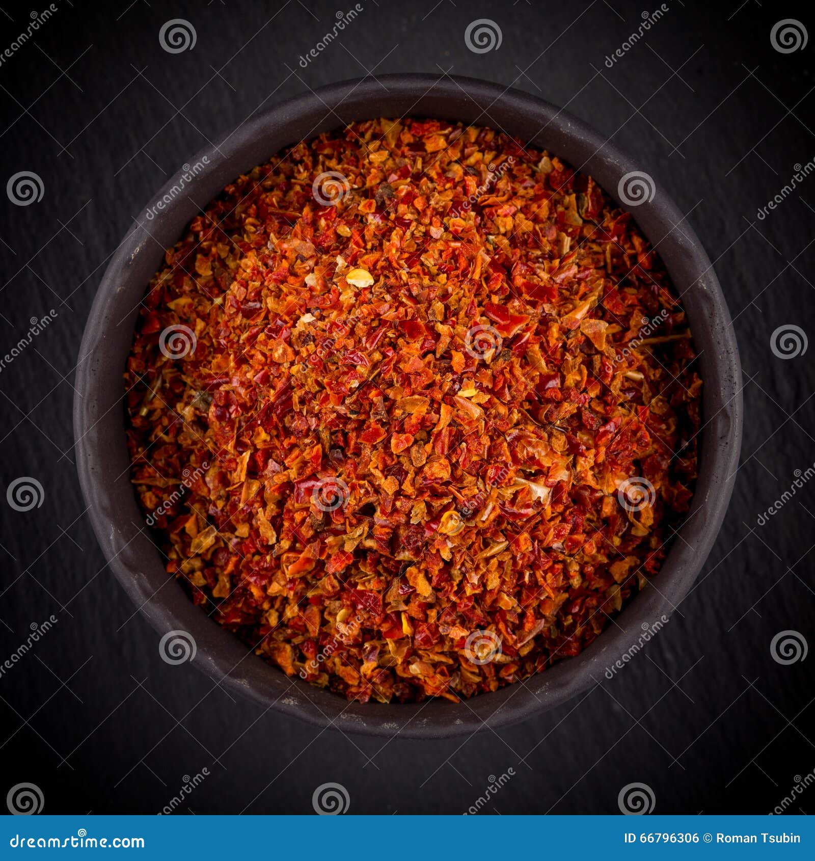 Crushed red chili pepper stock photo. Image of aroma - 66796306