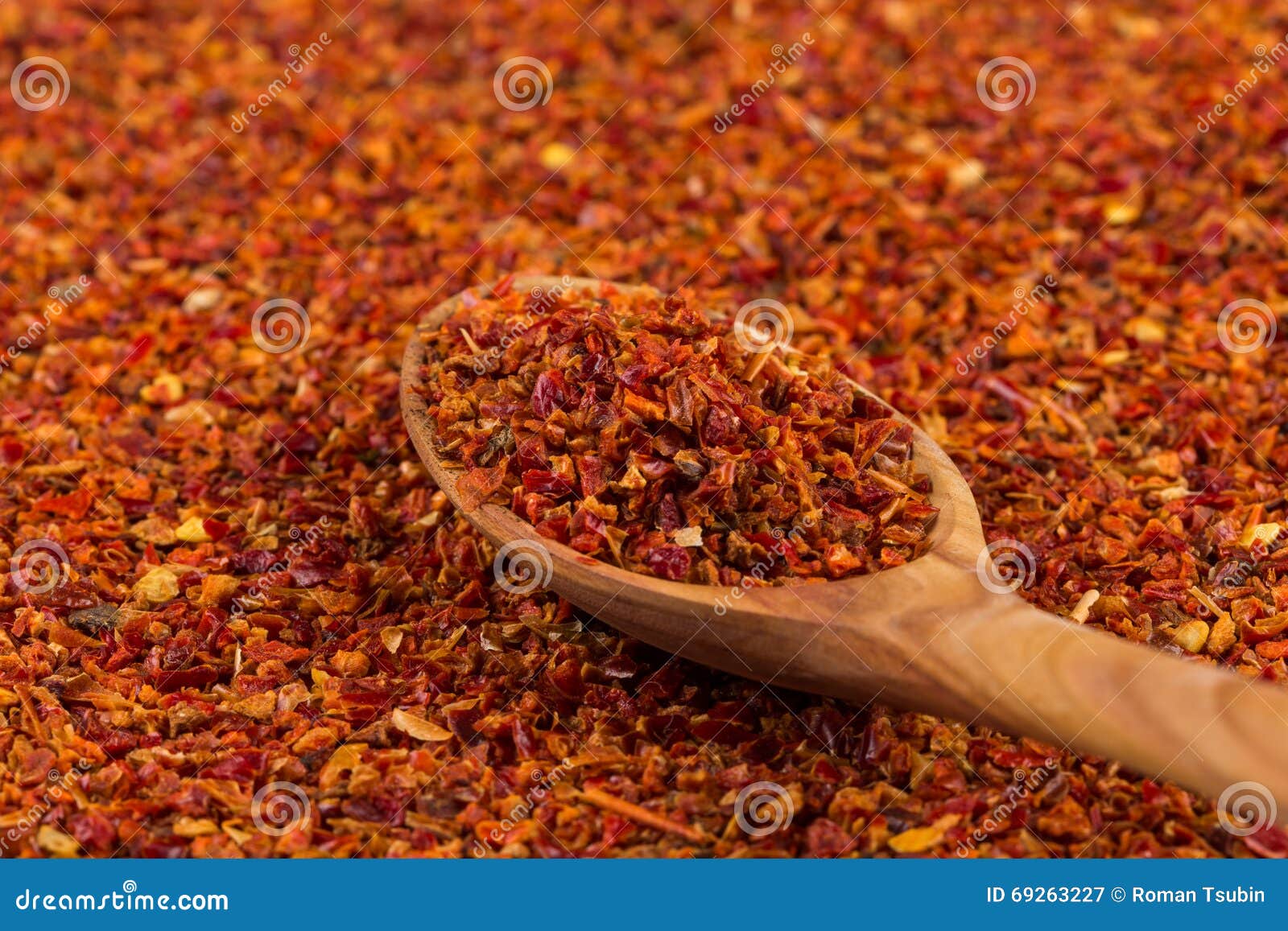 Crushed red chili pepper stock image. Image of flora - 69263227